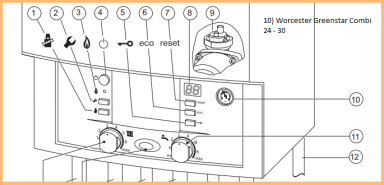 Turn off the preheat on your Worcester combi boiler