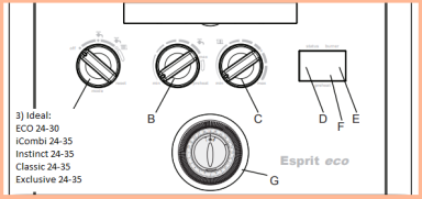 Turn off the preheat on your Ideal combi boiler