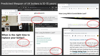 How long should a boiler boiler last? 10, 15, 20, 25 years?